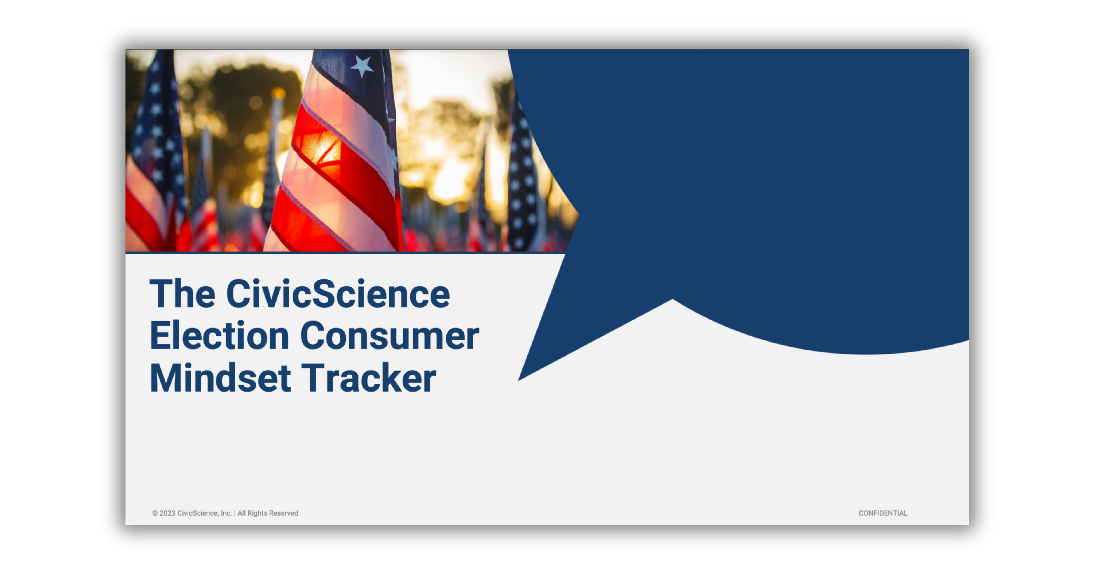 PDF Ready: The CivicScience Election Consumer Mindset Tracker